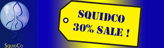 Squidco: Friends of Squid 30% Sale